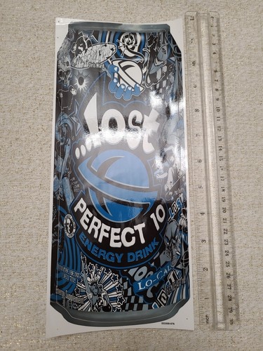 Lost Energy Drink Logo 12” X 5” Sticker Decal Sponsor Kit 1 Sheet | eBay