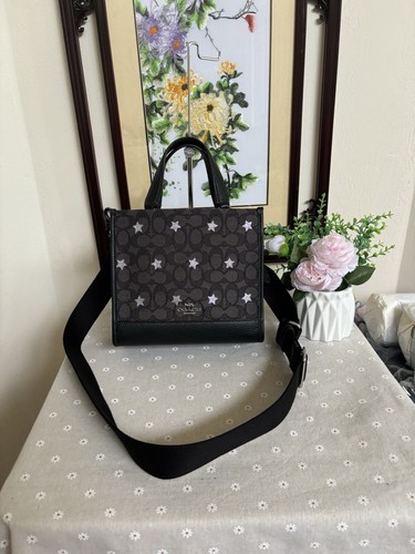 Coach Dempsey Tote Bag 22 In Signature Jacquard With Star Embroidery | eBay