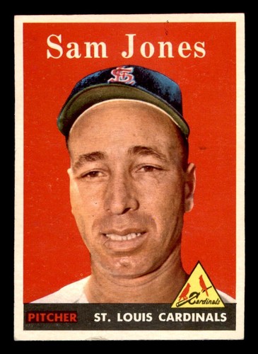 1958 Topps Baseball #287 Sam Jones EX *e1 | eBay