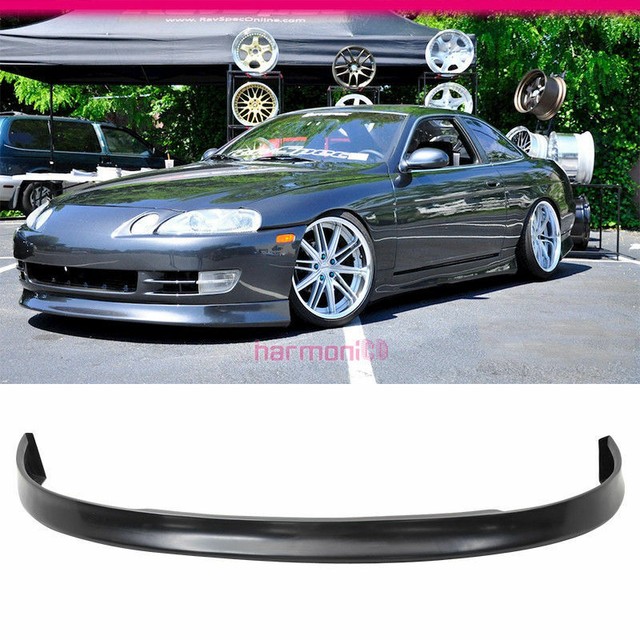 92-96 Poly Urethane Wise Style Front Bumper Lip Spoiler Fits Lexus ...