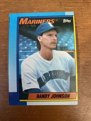 1990 Topps - Randy Johnson #431 - Misprint | eBay