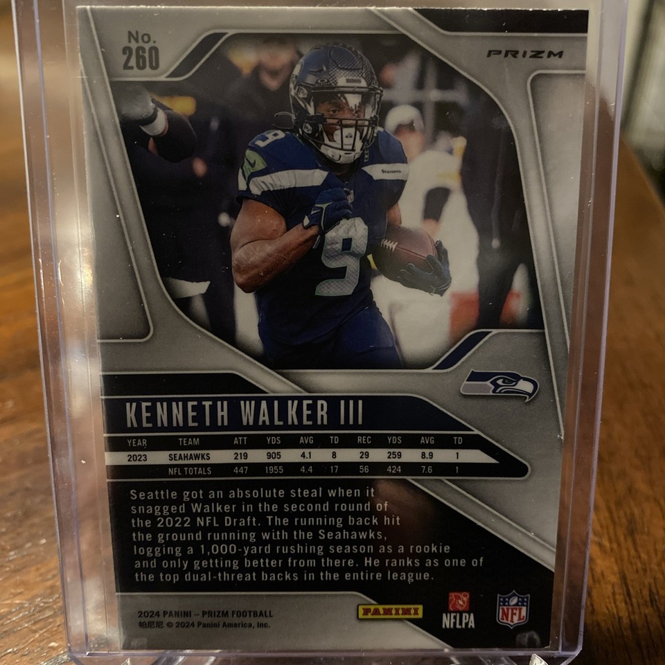2024 Panini Prizm - Kenneth Walker III #260 Green Wave Prizm | eBay UK