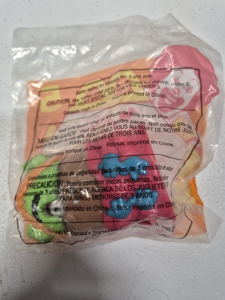 Vintage McDonald's Happy Meal Toy "Alien Monster" #5 1996 Halloween ...