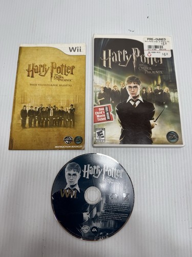 Harry Potter & the Order of the Phoenix (Nintendo Wii, 2007 W/ Manual ...