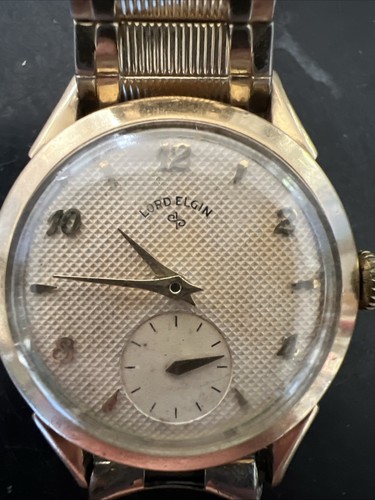 Vintage Lord Elgin Manual Wind Watch – 1940s/50s – Running – Sub ...
