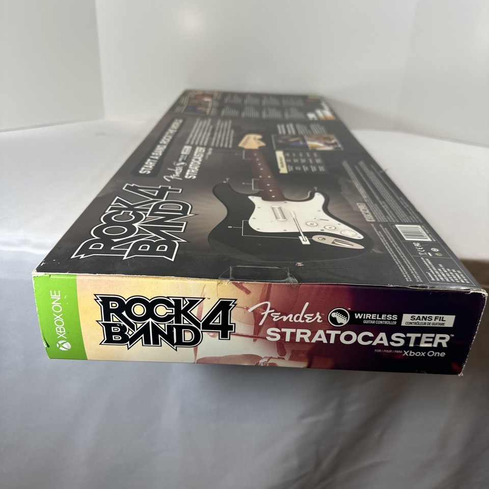 Rock Band 4 Wireless Fender Stratocaster Guitar Xbox One Brand New ...