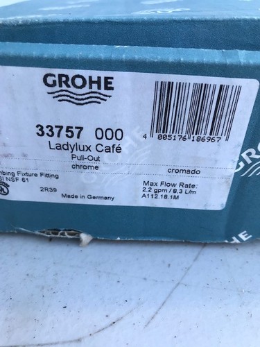 Grohe 3357 000 Ladylux Cafe chome pull-out faucet | eBay