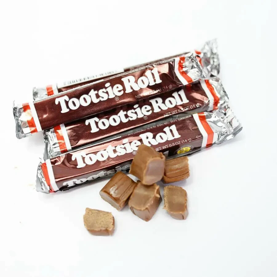 TOOTSIE ROLLS Delicious Chocolatey Flavor, Retro Candy, .5-Ounce (48 ...