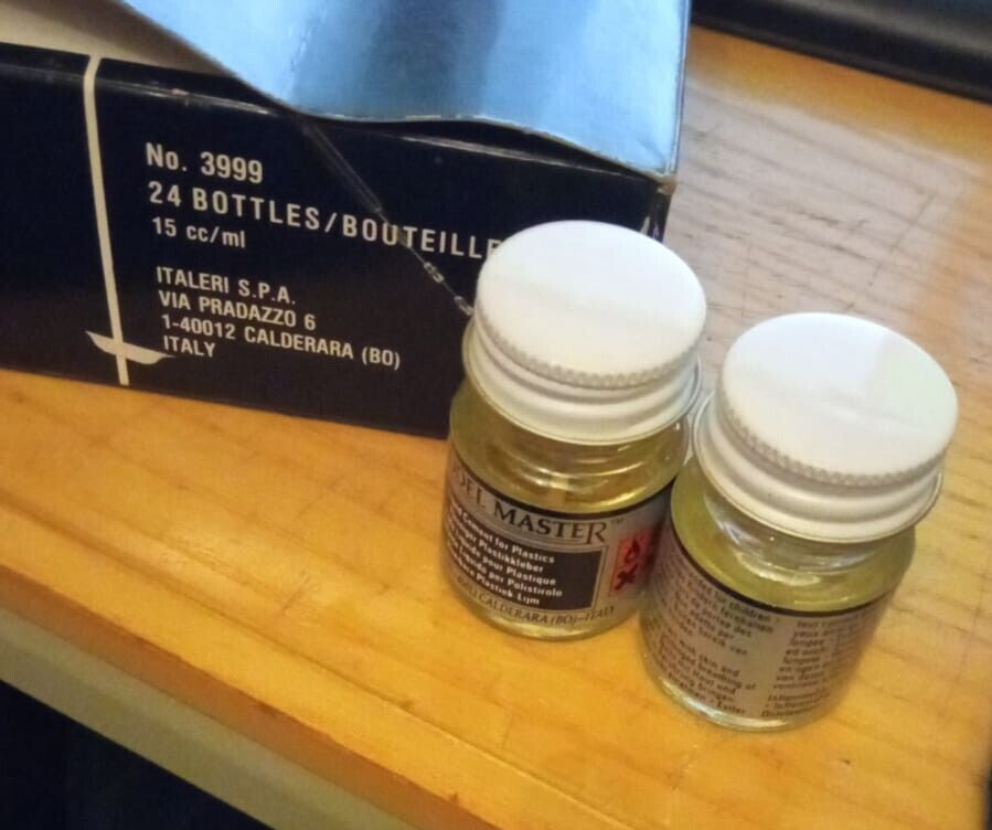 MODEL MASTER LIQUID CEMENT - COLLA LIQUIDA PER PLASTICHE n°3999 - 15 CC ...