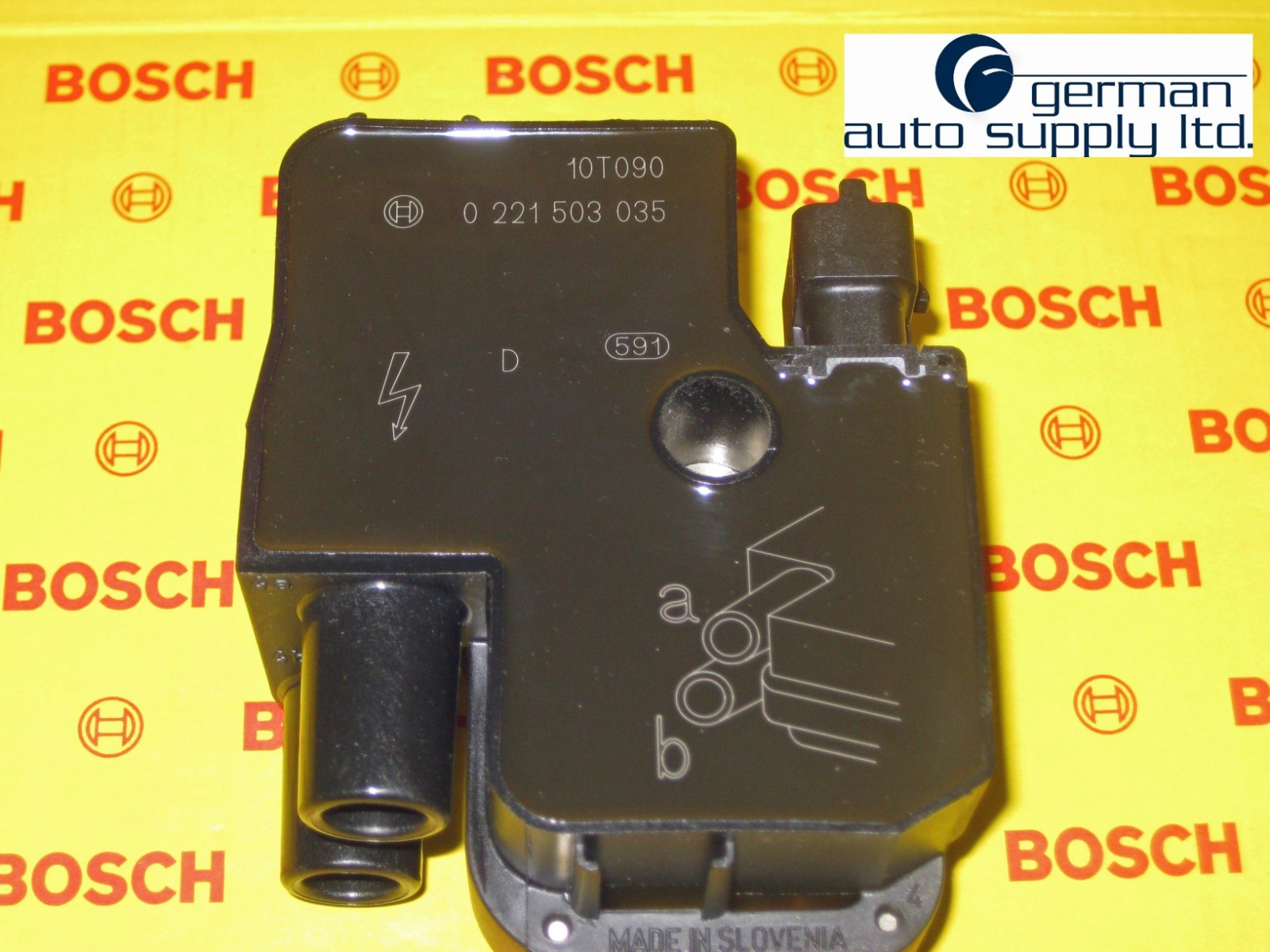 Mercedes-Benz 8 Piece Ignition Coil Set - BOSCH - 0221503035, 00107 ...