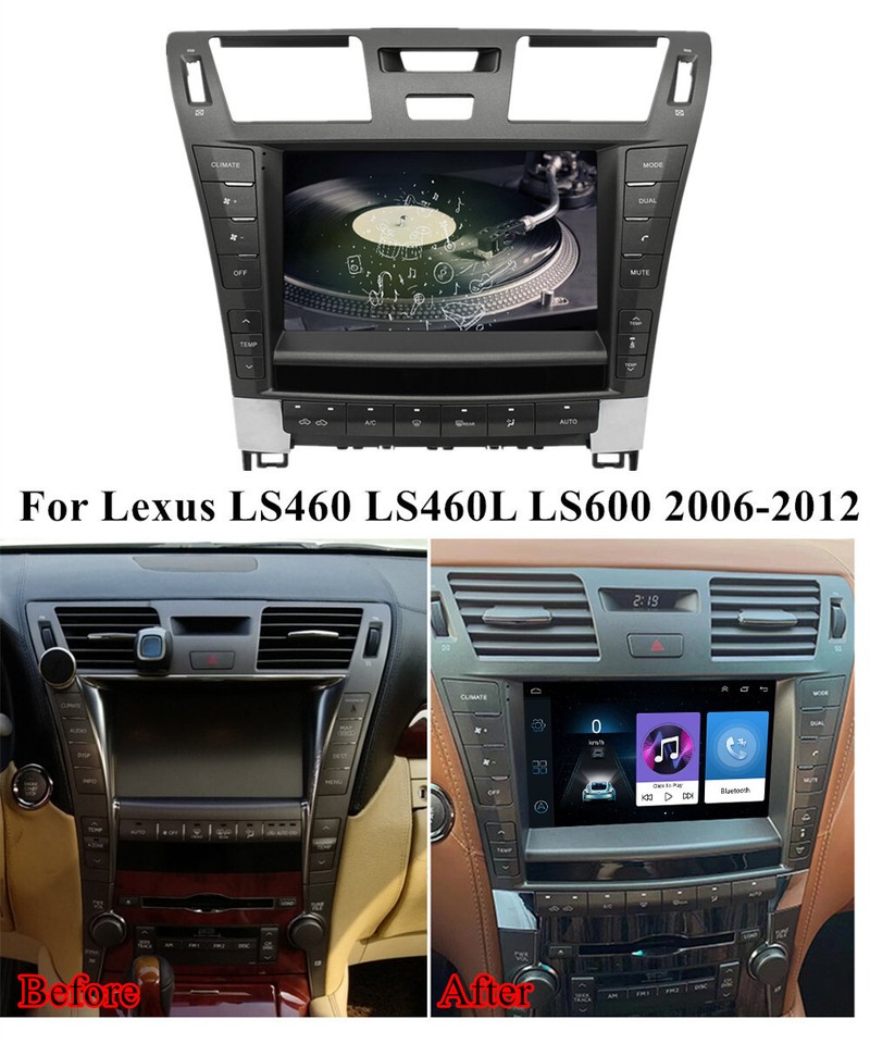 For 2006-2012 Lexus LS460 LS460L LS600 Stereo Radio GPS Nav Head Unit 9 ...