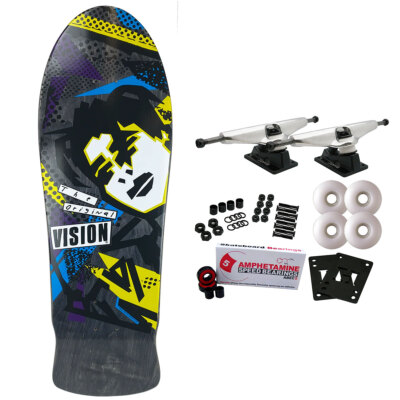 Vision Skateboard Complete Original Gonz Black Stain 10" x 30" Old ...