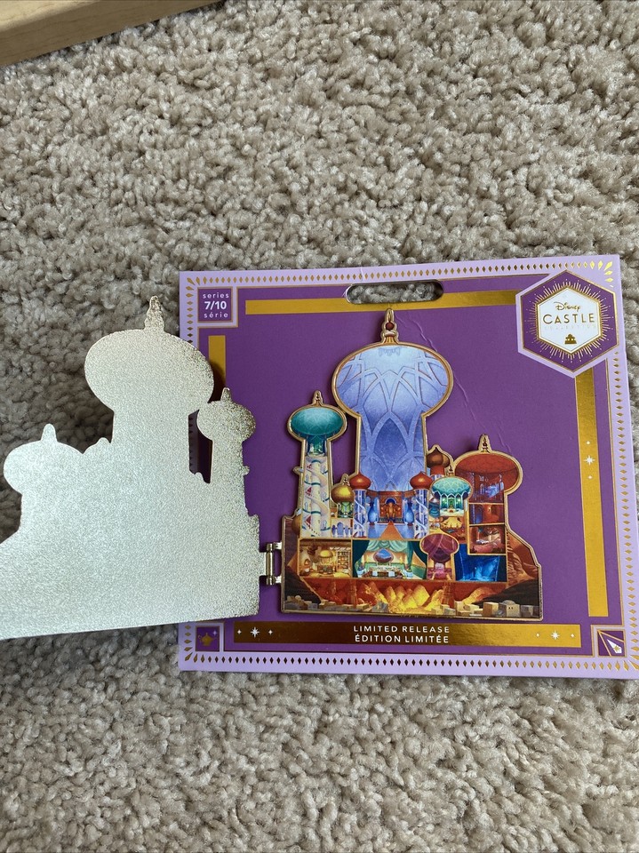 Disney Castle Collection Aladdin Jasmine Sultan's Palace Large Hinged ...