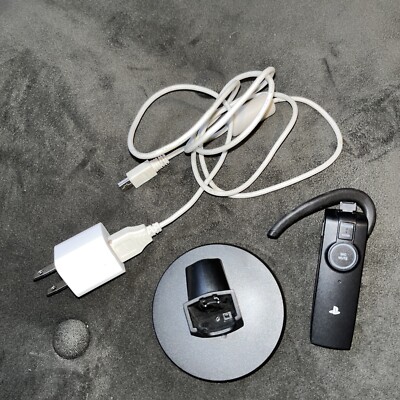 Sony PS3 Bluetooth Headset W/ Charge Cradle & Cable 711719809708| eBay