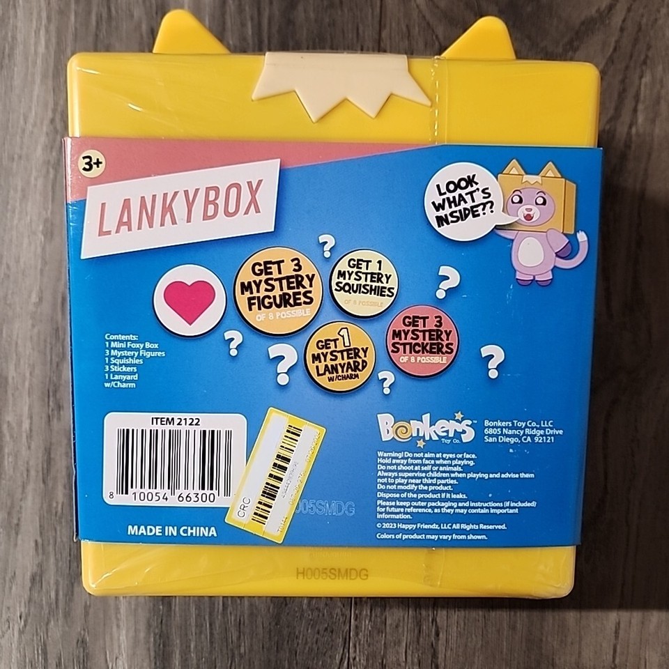 Lankybox Mini Mystery Foxy Box Blind Bundle Box New | eBay