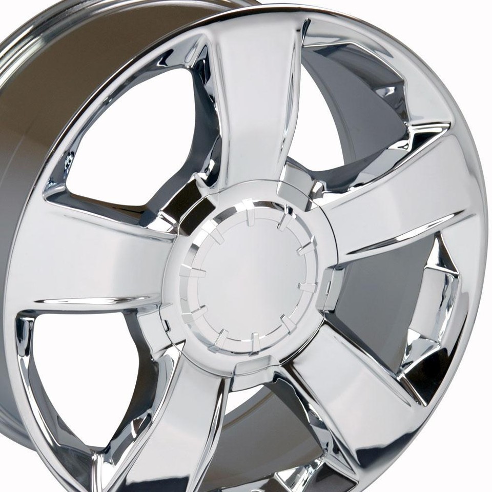 New 20x8.5 inch Alloy Wheel for Chevy Silverado 1500 99-2018 Chrome Rim ...
