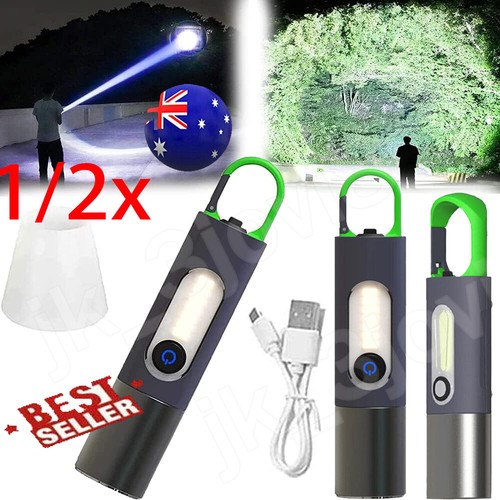 LED Rechargeable Tactical Laser Flashlight 80000 High Lumens AU | eBay ...