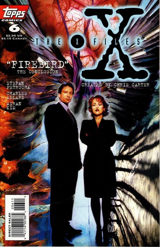 The X-Files #6 NM+ Direct Sales Edition cover by Topps Comics 1st Print ...