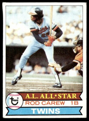 1979 Topps Baseball #300 Rod Carew Minnesota Twins AL All-Star | eBay