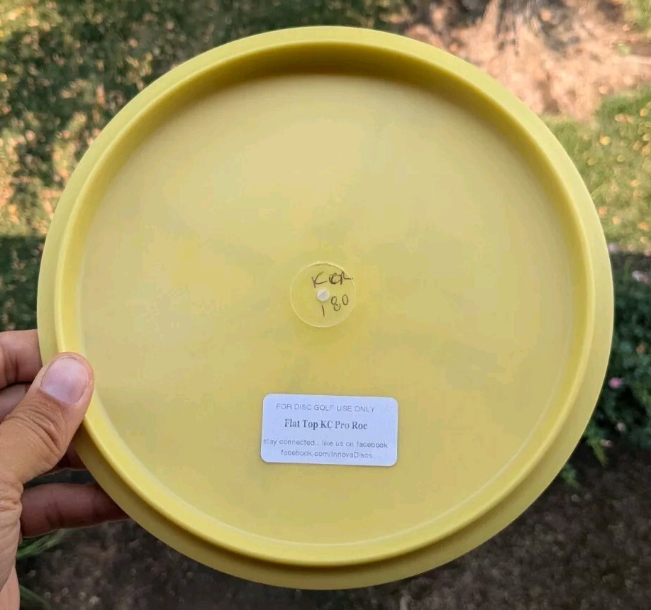 Older PENNED XXL Flat tap KC Pro Roc Innova Disc Golf NEW 180g RocHead ...