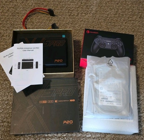 Kinhank Super Console X5 PRO Retro Video Game Console 8k 3.5 HDD 4TB ...