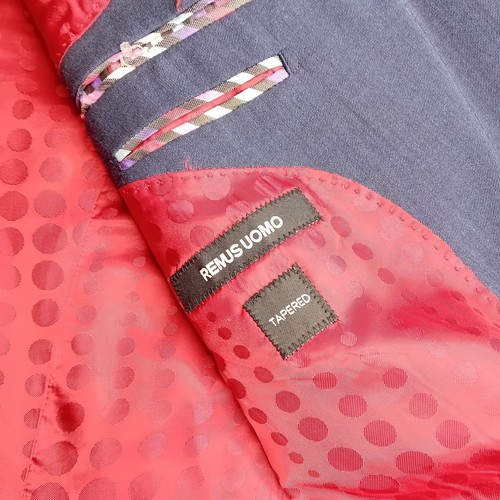 REMUS UOMO SUIT JACKET MENS SLIM FIT WOOL BLEND STRETCH 42R - FORMAL | eBay