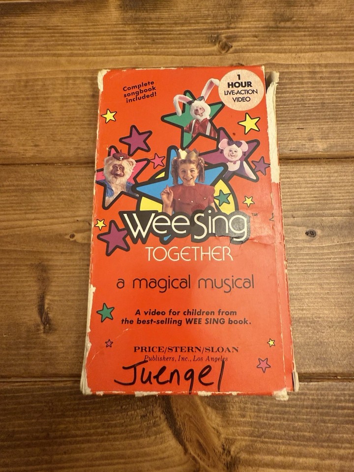 Wee Sing Together VHS A Magical Musical & Marvelous Musical Mansion ...