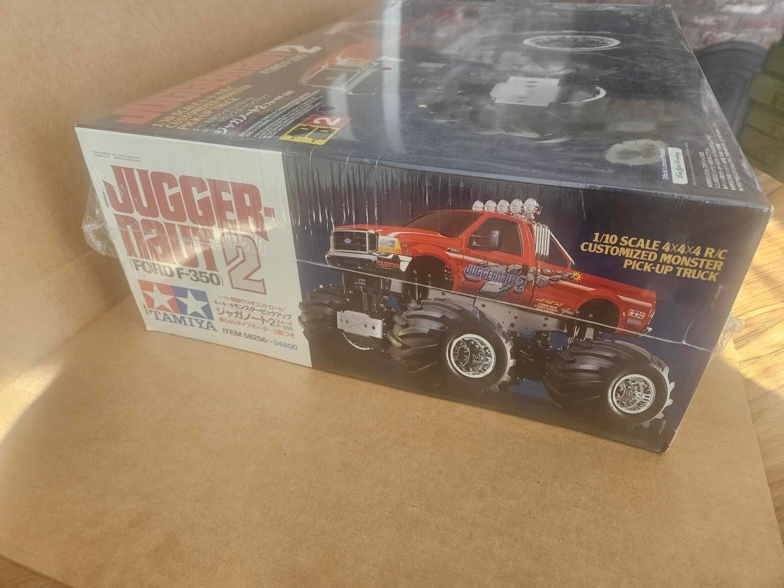 Vintage rc Tamiya Juggernaut-2 Ford F-350 kit. sealed new! | eBay