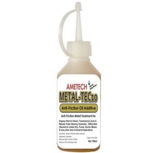Ametech METAL-TEC10 ANTI-FRICTION Car Engine Gearbox Diff OIL ADDITIVE ...