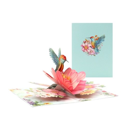 Invitation Card 3D Bird Flower Card for Birthday Surprises and Wedding ...