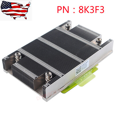 8K3F3 DELL PowerEdge R730 R730xd Low Profile 1U Cool Heatsink All V3 V4 ...