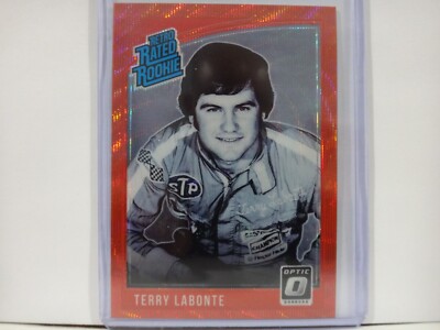 2019 Donruss Optic TERRY LABONTE Red Wave Retro Rated Rookie Racing ...