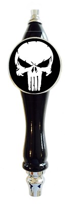 Skull Punisher Beer Tap Handle tapper Kegerator Bar Draft Faucet Knob ...