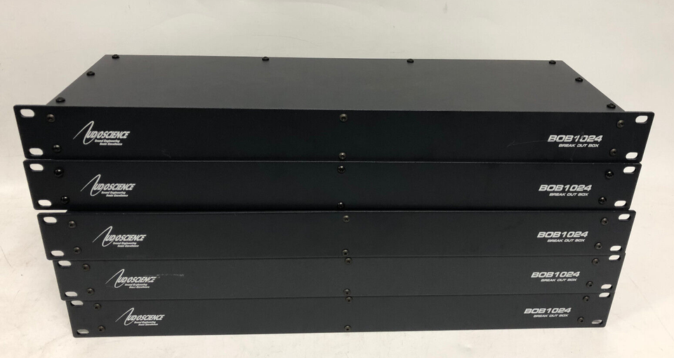 AudioScience BOB1024 Sound Card XLR Breakout Box Rackmounted | eBay