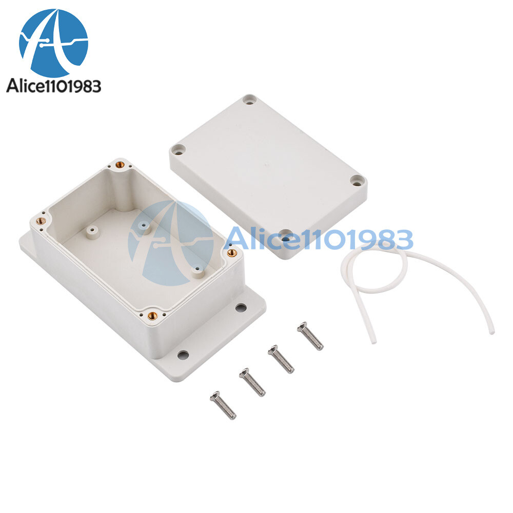 Waterproof 100 x 68 x 50mm Plastic Electronic Project Box Enclosure ...
