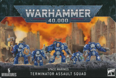 Terminator Assault Squad Space Marines 40K Warhammer Sealed | eBay