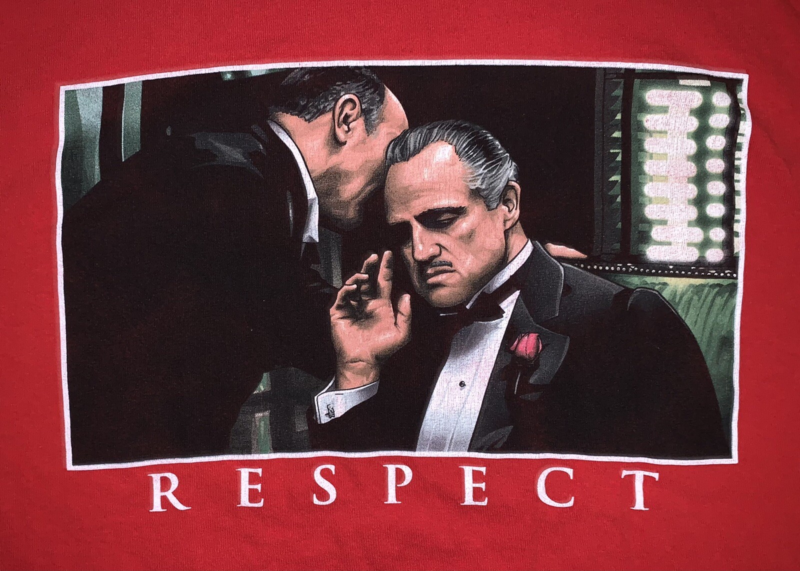 Rare Dgk Marlon Brando The Godfather Respect Shirt Sz… - Gem
