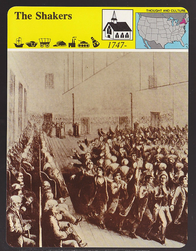 Shakers History In America