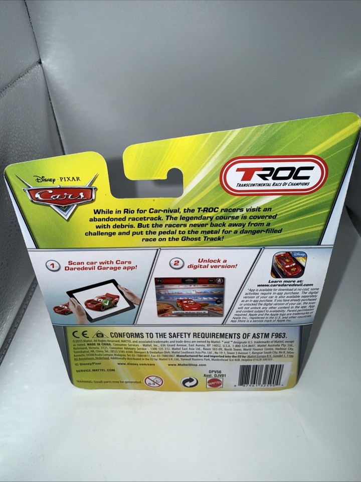 Disney Pixar Cars Nigel Gearsley Carnival Cup Racer Diecast 1:55 ...