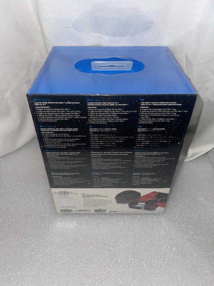 New Star Wars First Edition SMS Audio Galactic Empire Headphone Black ...