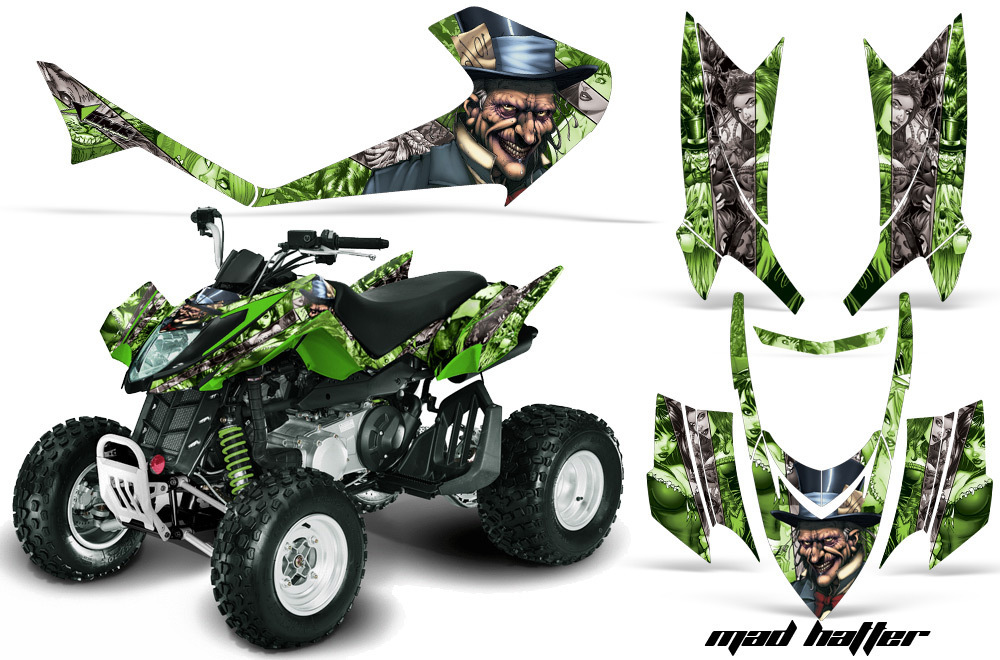ATV Graphics Kit Decal Sticker For Arctic Cat DVX400 DVX300 HATTER G S ...