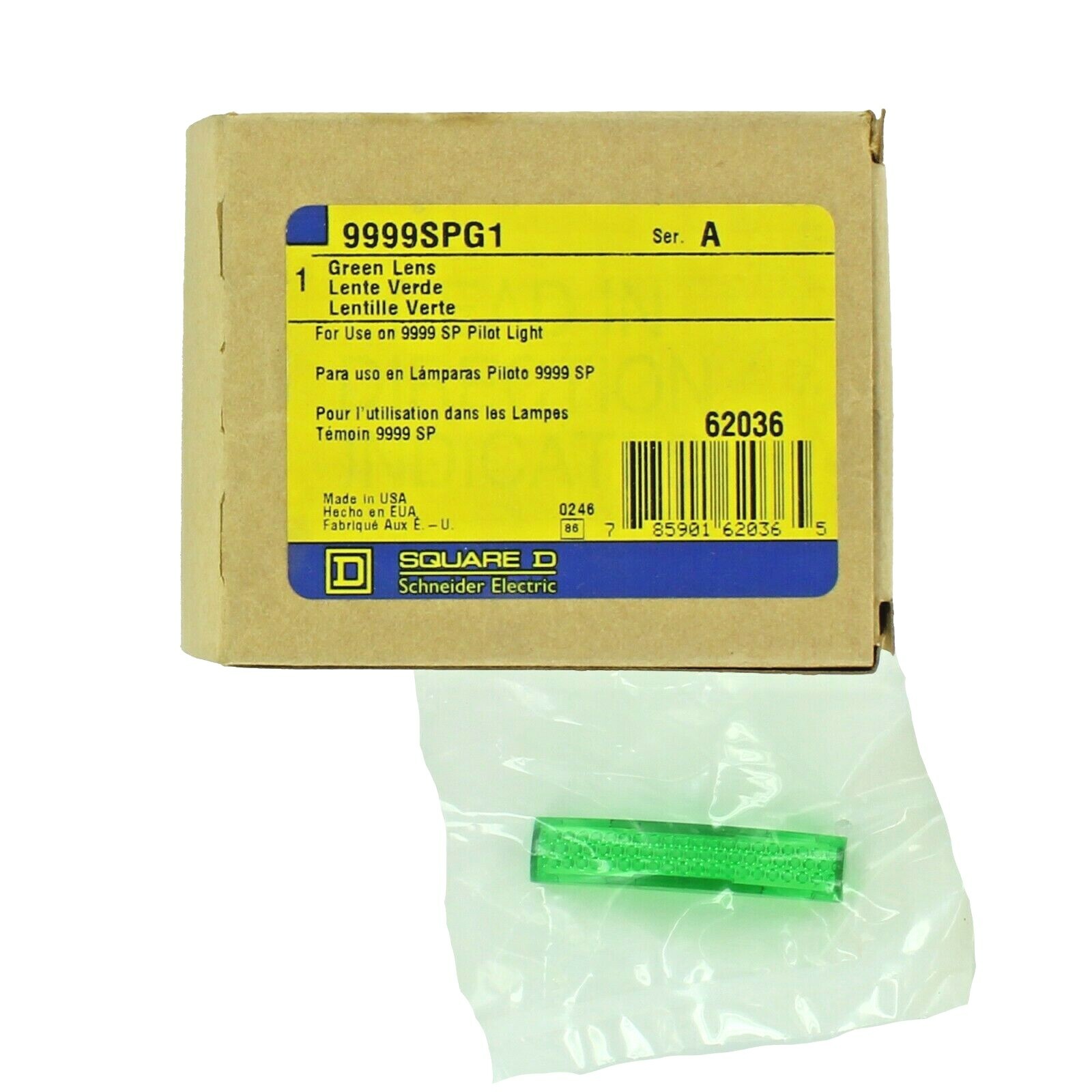 SQD 9999 SPG1 Green Pilot Light | eBay