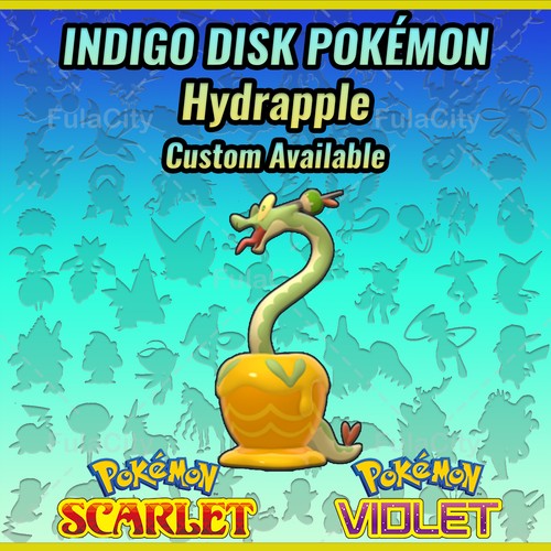 SHINY HYDRAPPLE ⚡ INDIGO DISK DLC ⚡ POKEMON SCARLET VIOLET ⚡ 6 IV ...