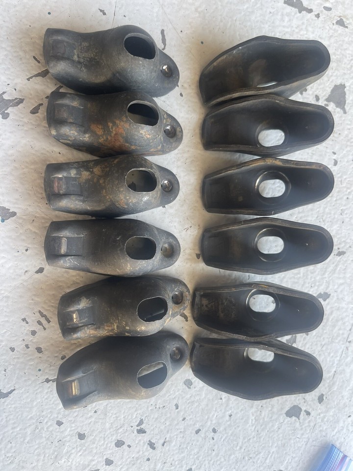 Old school original small block Chevy rocker arms 305/350/400 SBC | eBay