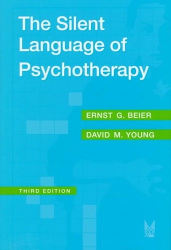 Silent Language of Psychotherapy : Social Reinforcement of Unconscious ...