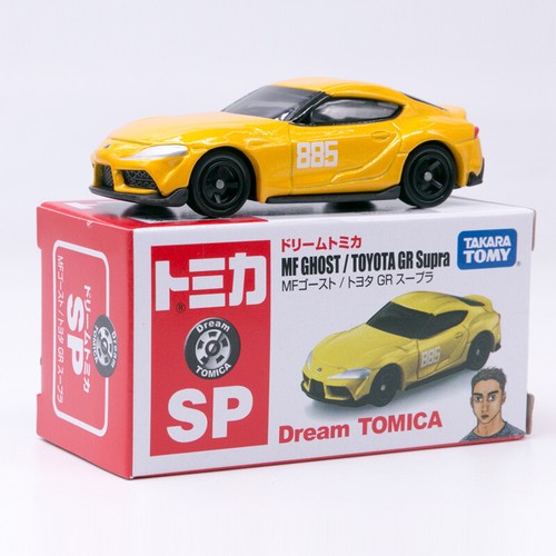 Takara Tomy Dream Tomica MF GHOST TOYOTA GR SUPRA Yellow Mini Diecast ...