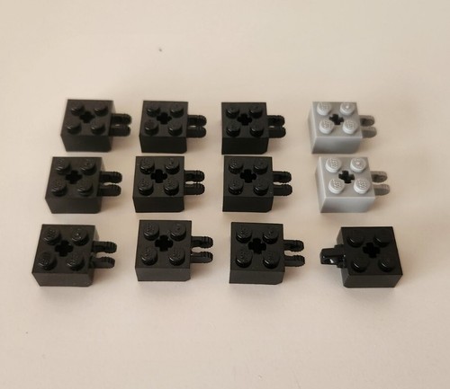 12 Lego hinge brick locking: 2 fingers (40902) 1 finger (30389) light ...