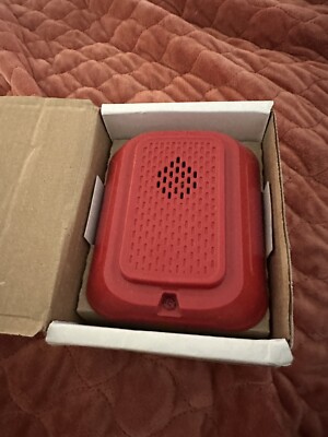 NEW System Sensor HRL RED WALL HORN PLAIN INDOOR 2 WIRE 9055 | eBay