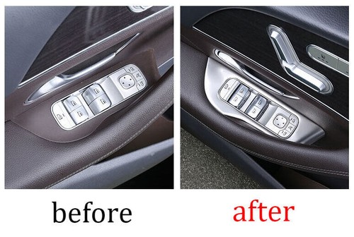For Benz GLE GLS 2020-2024 Silver Titanium Window Lift Lock Switch ...