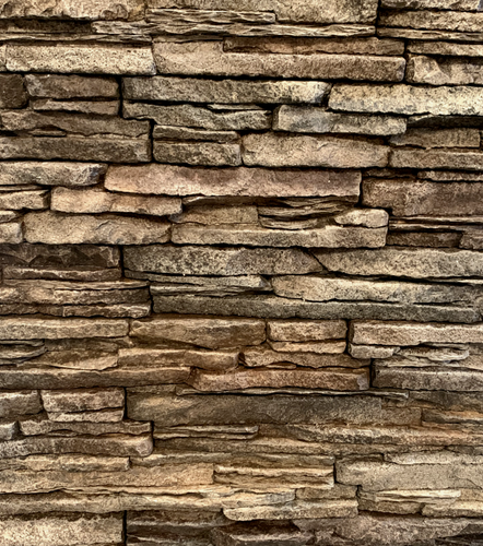 SAMPLE - SLATE Mocha - Exterior Stacked Stone Slips, Split Face Stone | eBay UK